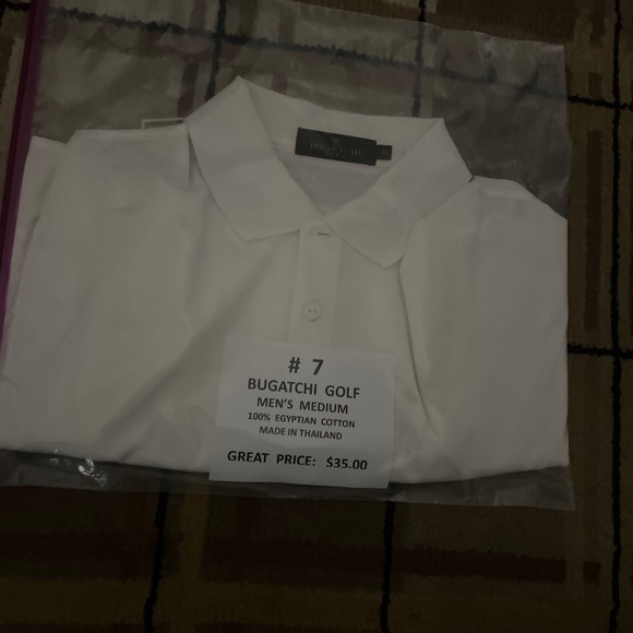 BUGATCHI. Golf | Shirts | Mens Medium Short Sleeve Golf Shirt | Poshmark